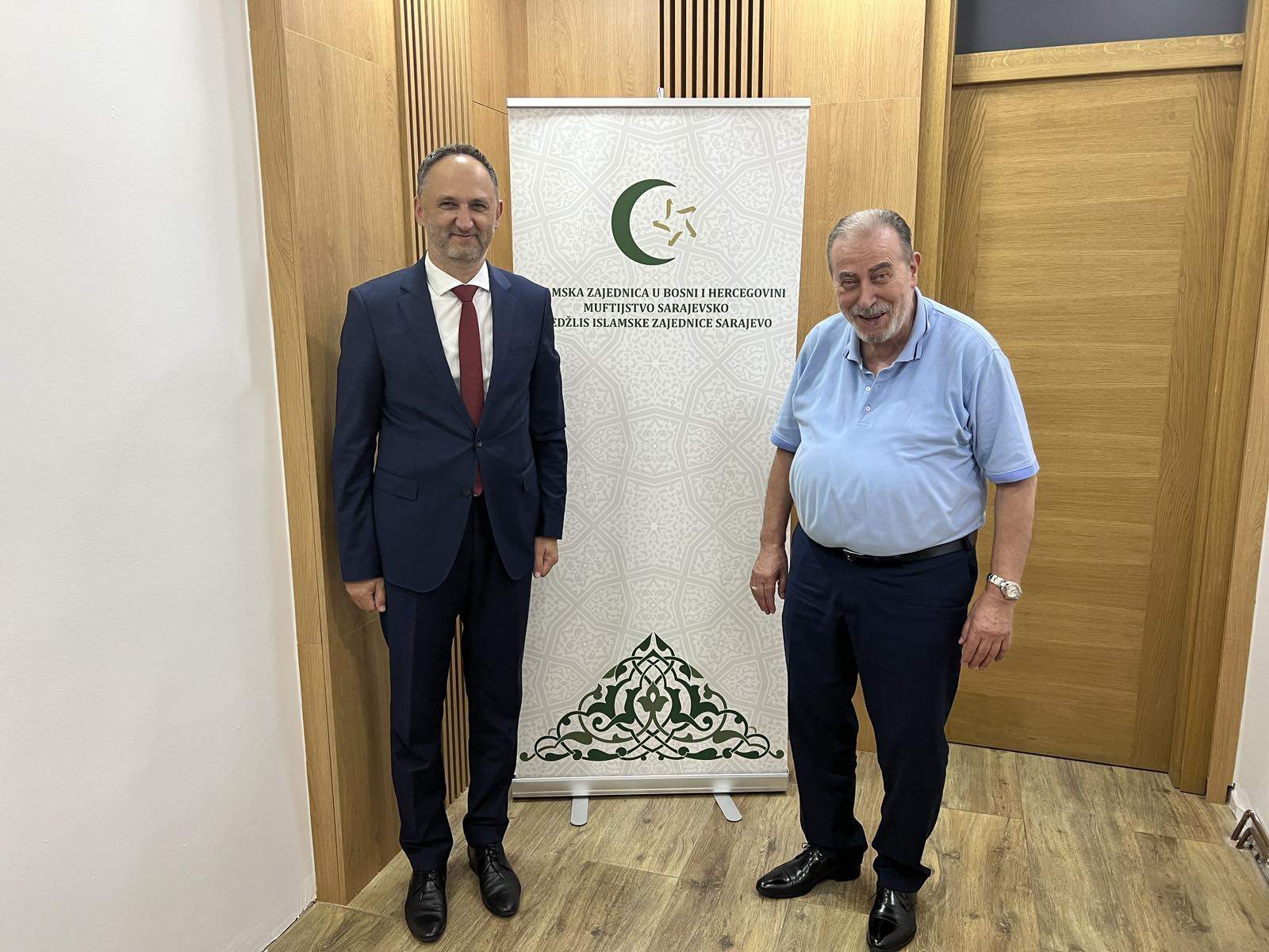 Susret ef. Velića i šejha Brzine: Unaprijediti saradnju | INS